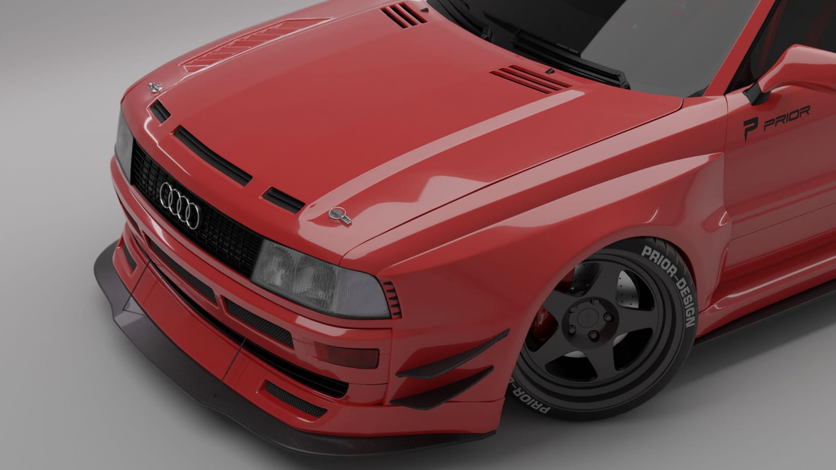 Behold: Prior Design's widebody Audi Coupe | Top Gear