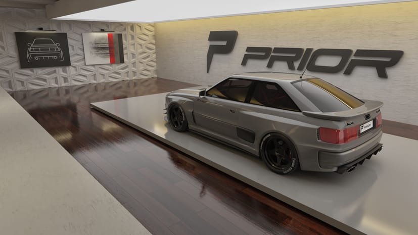 Behold: Prior Design's widebody Audi Coupe | Top Gear