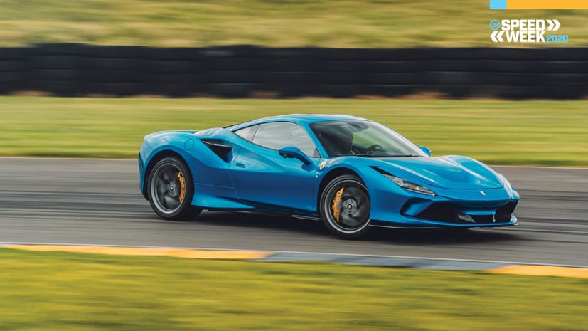 Speed Week 2020: the Ferrari F8 Tributo on track | Top Gear