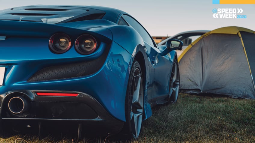 Speed Week 2020: the Ferrari F8 Tributo on track | Top Gear