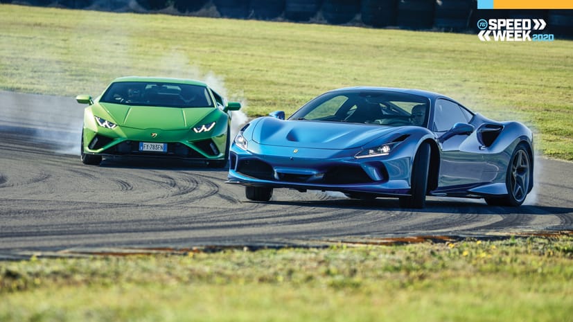 Speed Week 2020: the Ferrari F8 Tributo on track | Top Gear
