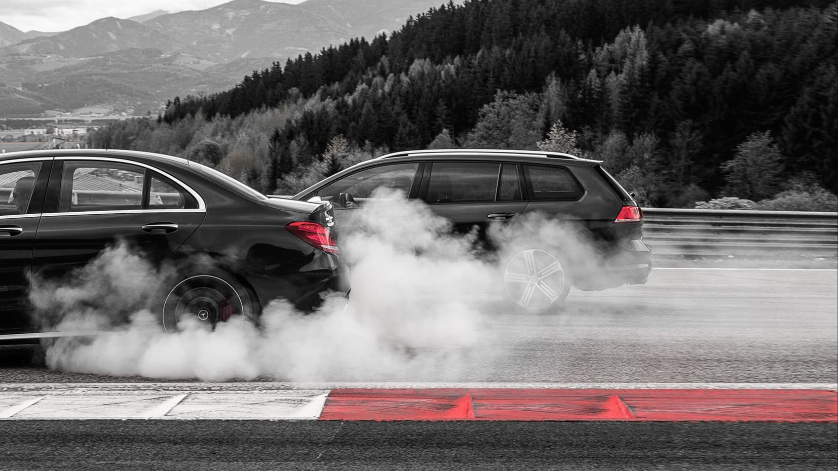 How to do a burnout – and a donut | Top Gear