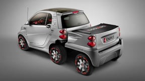 Yes, this is a Smart ForTwo with a detachable caboose | Top Gear