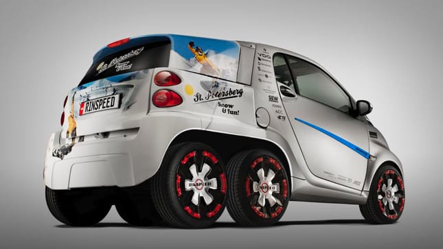 Yes, this is a Smart ForTwo with a detachable caboose | Top Gear