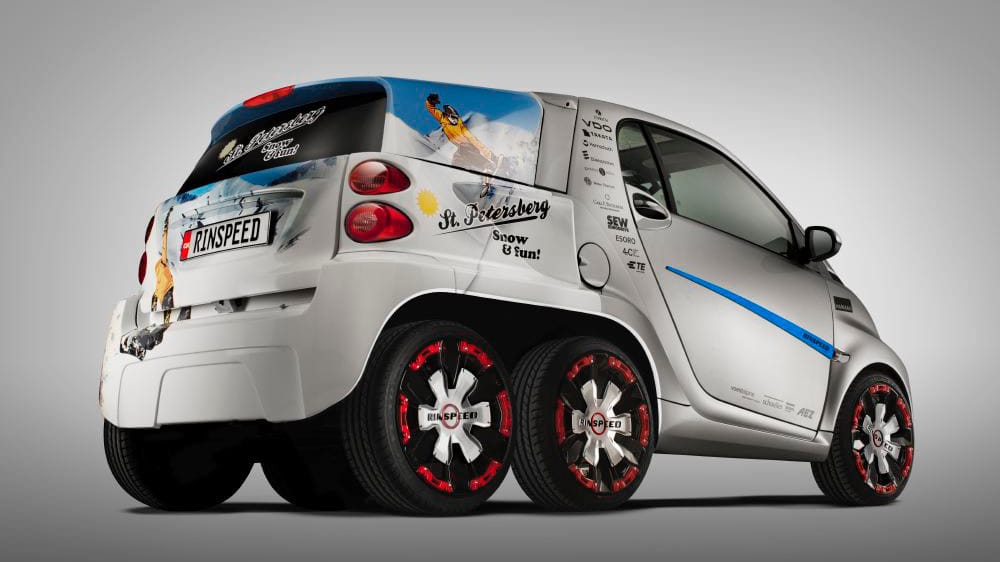 Yes, this is a Smart ForTwo with a detachable caboose | Top Gear