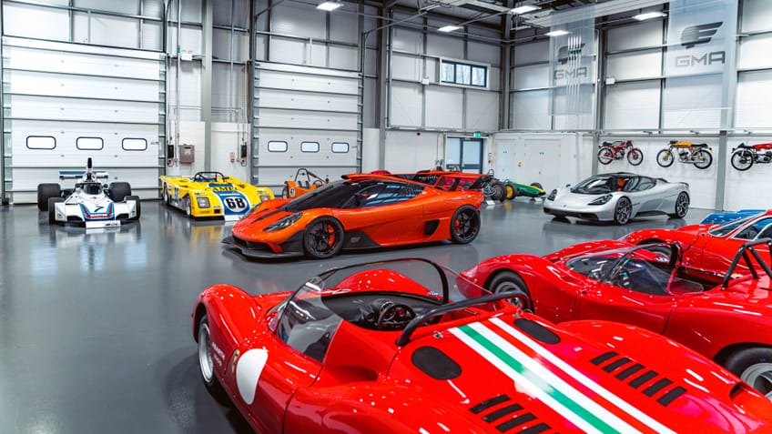 Take a guided tour of Gordon Murray's stunning car collection | Top Gear