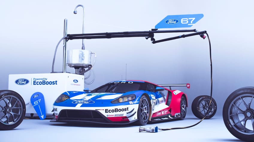 The anatomy of a Ford GT pit stop | Top Gear