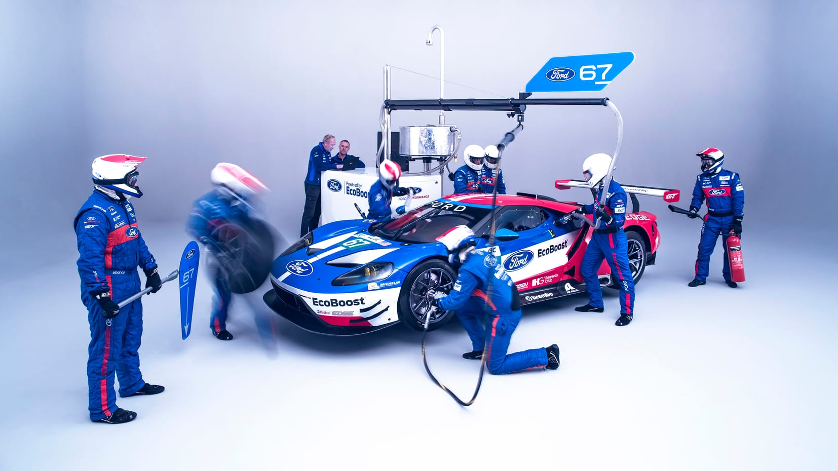 The anatomy of a Ford GT pit stop | Top Gear