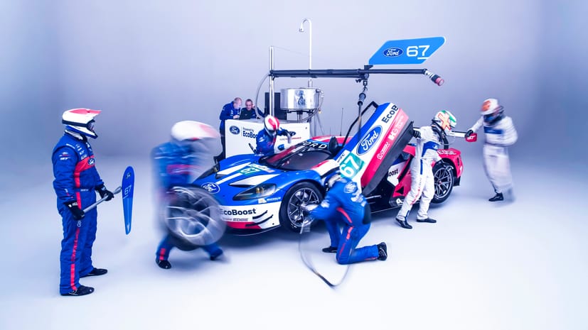 The anatomy of a Ford GT pit stop | Top Gear