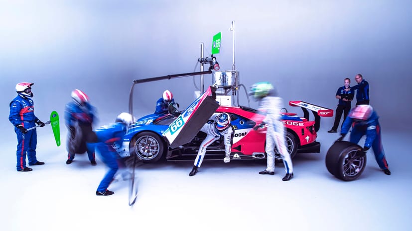 The anatomy of a Ford GT pit stop | Top Gear