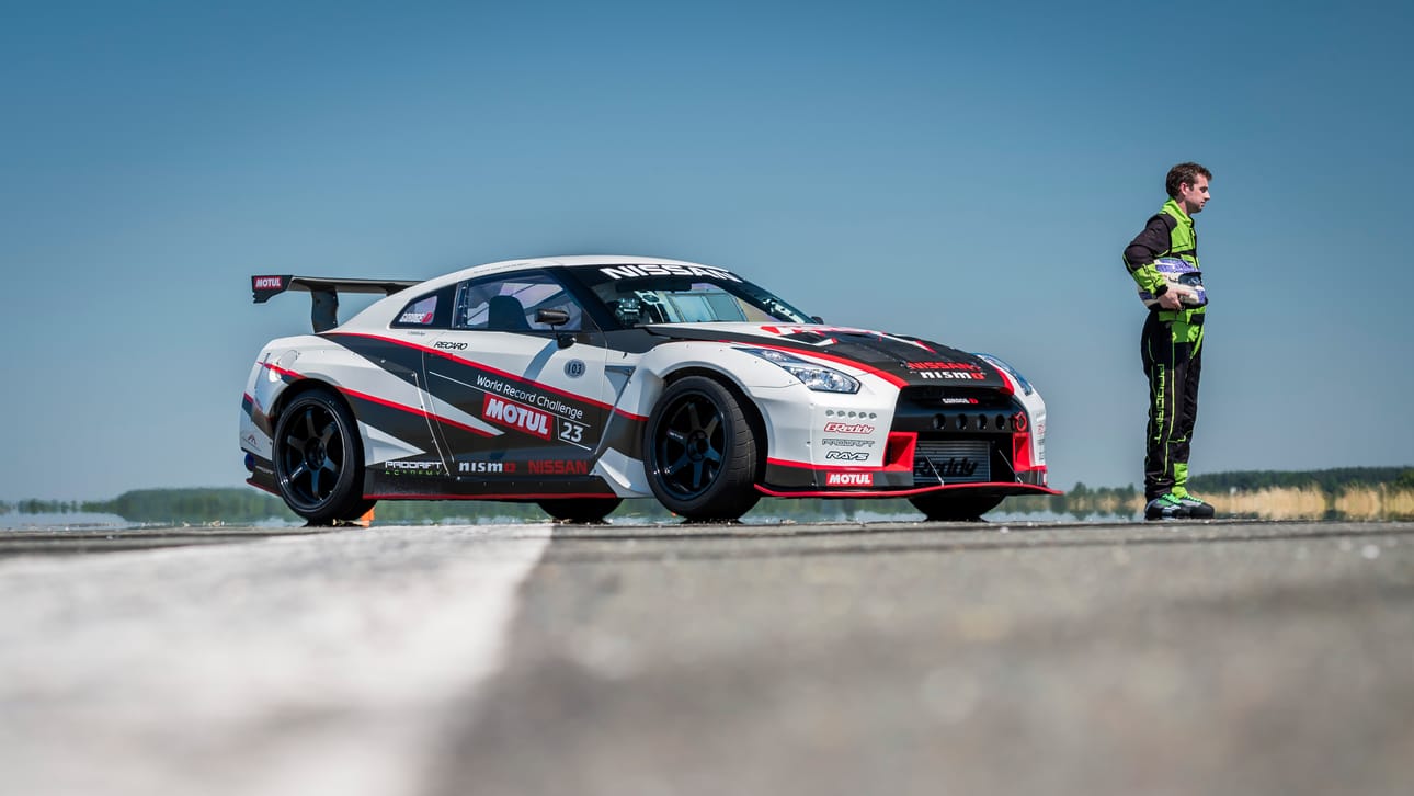 Video: watch the 1400bhp Nissan GT-R drift car go nuts | Top Gear