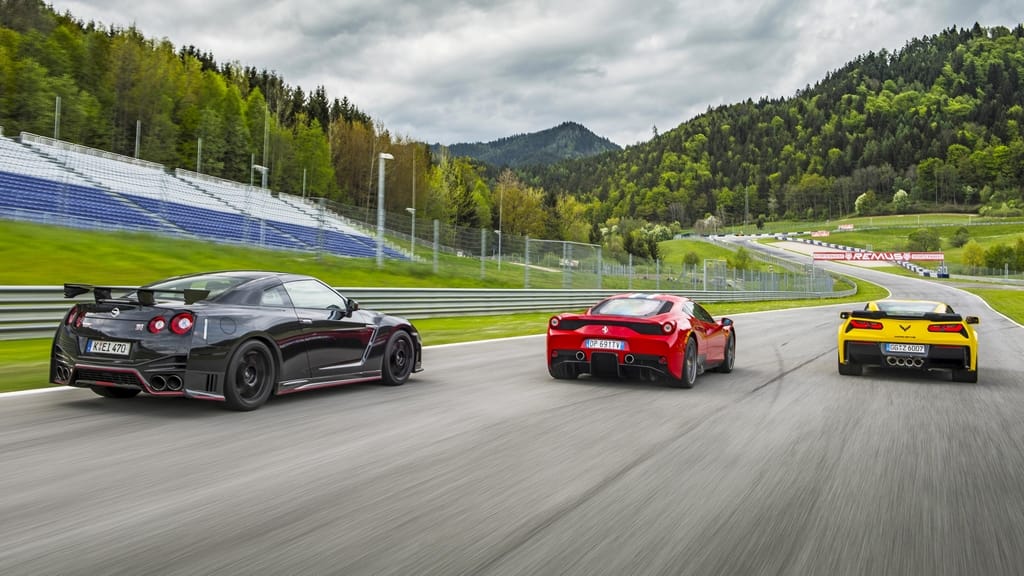 Speed Week: Corvette Z06 vs Ferrari 458 Speciale vs Nismo GT-R | Top Gear