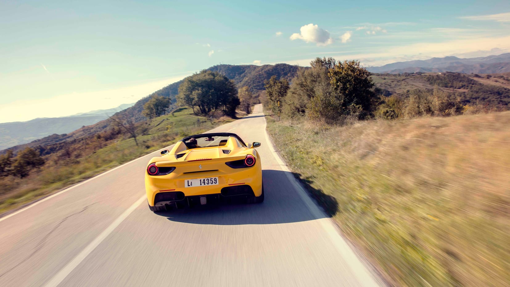 Blasting the Ferrari 488 Spider through Italy | Top Gear