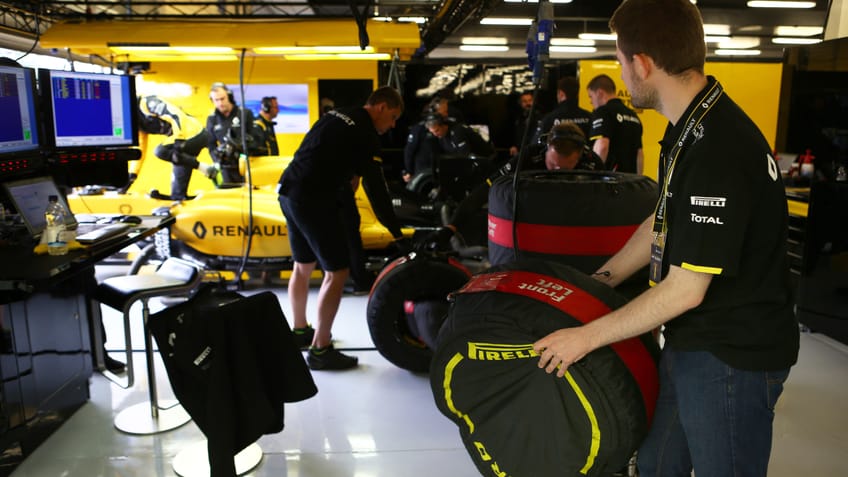 Behind the scenes: things you didn’t know about F1 tyres | Top Gear