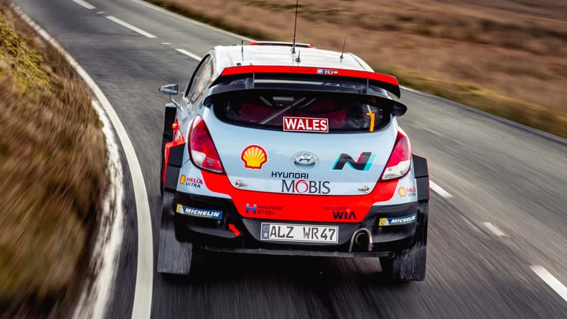 On the road in Hyundai's WRC car | Top Gear