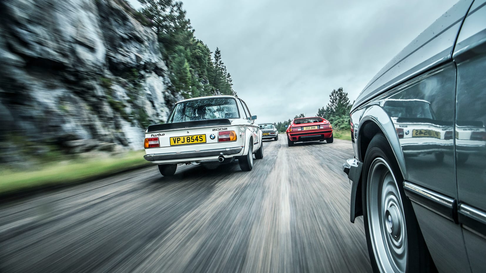 Driving the best ever BMWs: M1, 2002, M535i and CSL | Top Gear