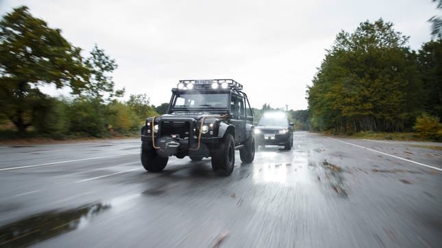 Bond special: TopGear.com drives the 007 Spectre Defender | Top Gear