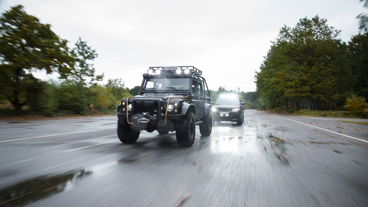Bond special: TopGear.com drives the 007 Spectre Defender | Top Gear