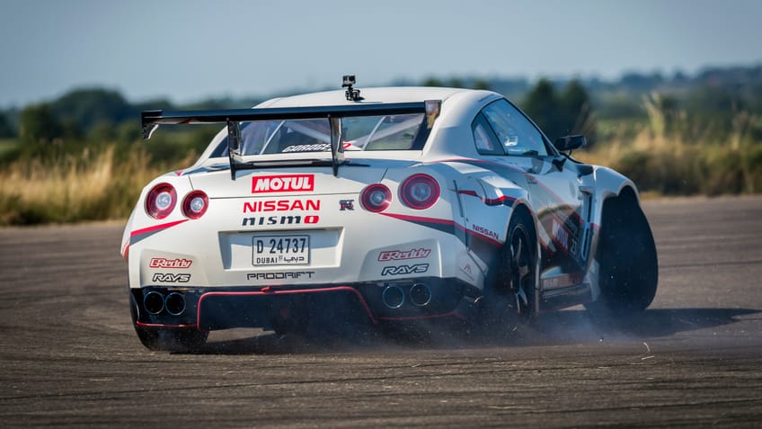 Video: watch the 1400bhp Nissan GT-R drift car go nuts | Top Gear