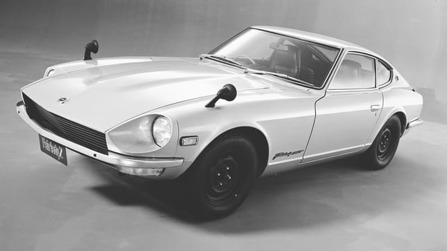 Here are six generations of Nissan's Z cars