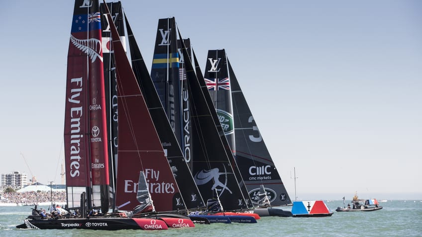 On board the Land Rover BAR America’s Cup boat | Top Gear