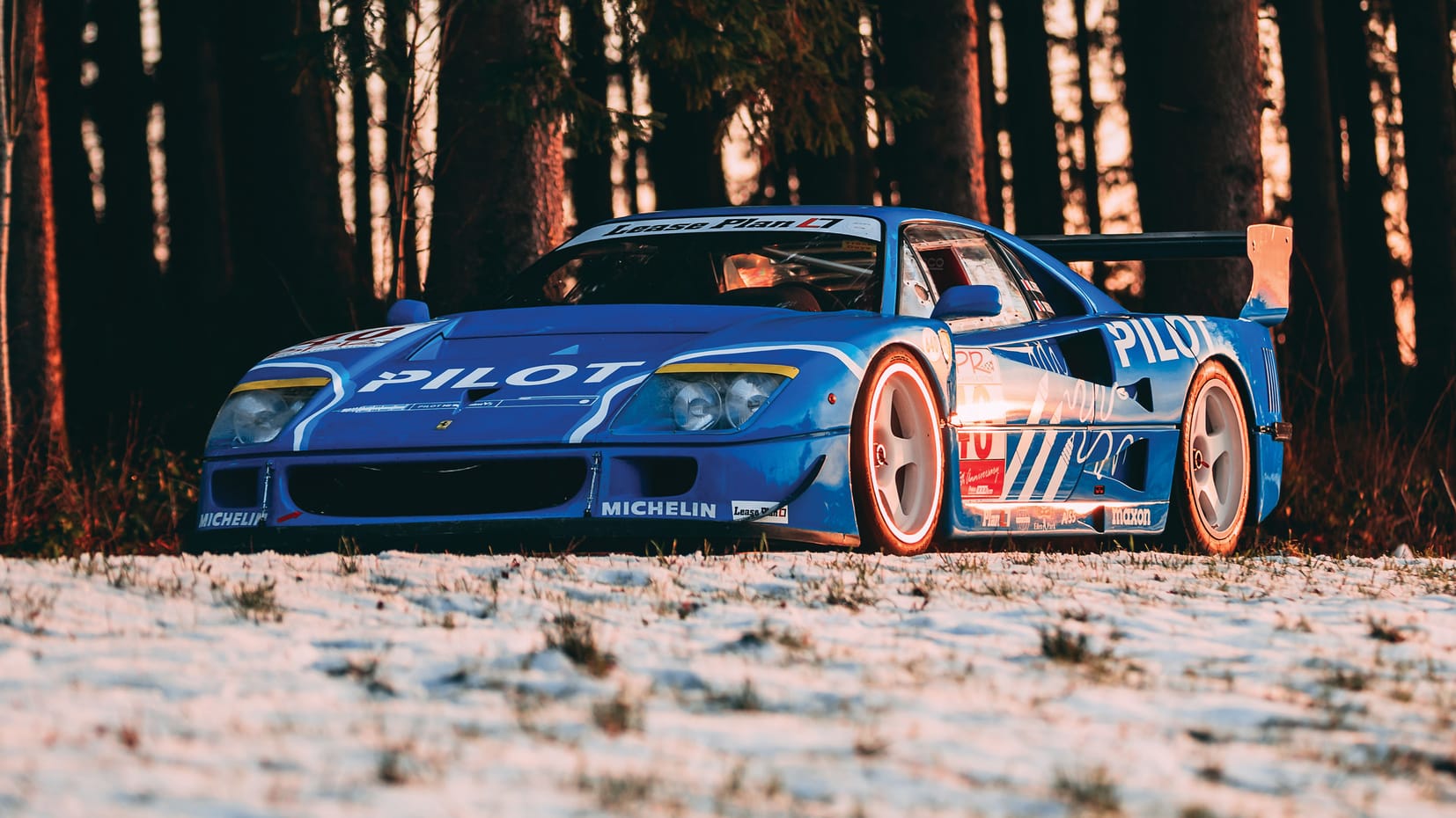 Stare at this blue Ferrari F40 LM that just sold for £4.2m | Top Gear