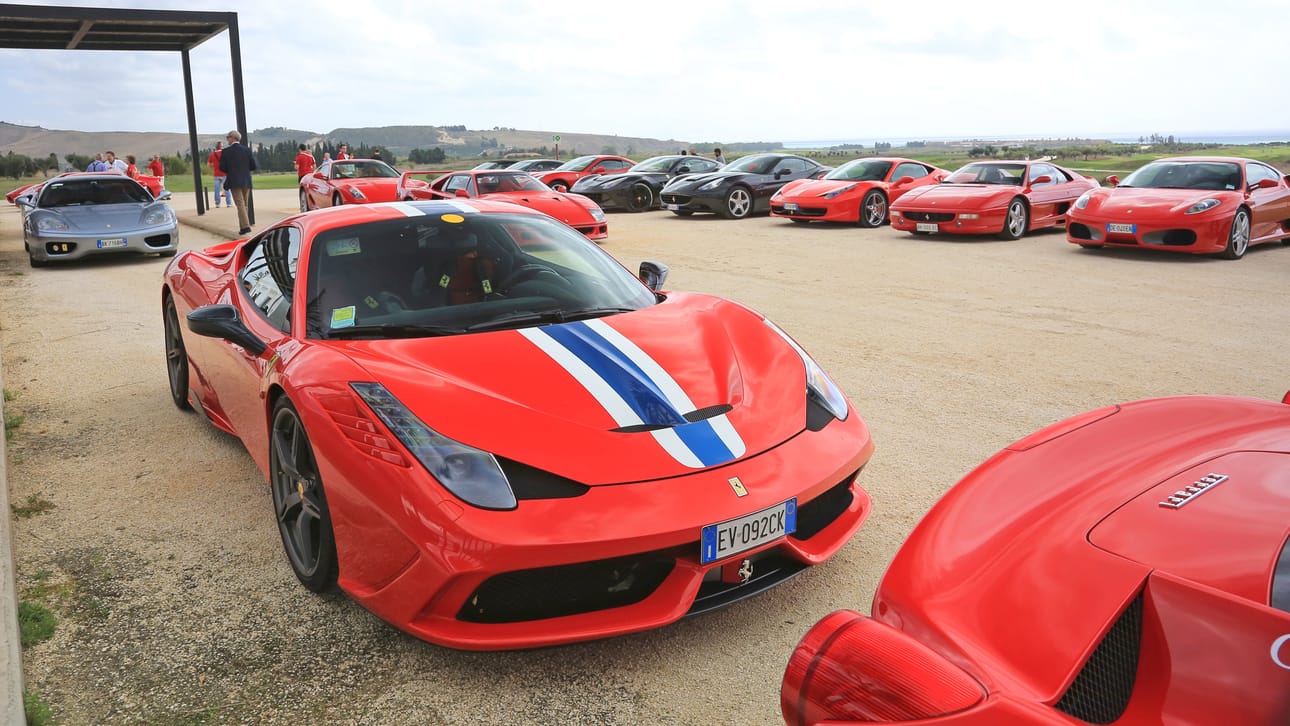 Gallery: lots of lovely Ferraris retrace the Targa Florio | Top Gear