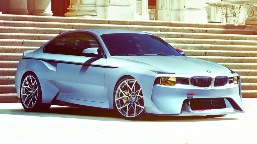 Up close with the BMW 2002 Hommage concept | Top Gear
