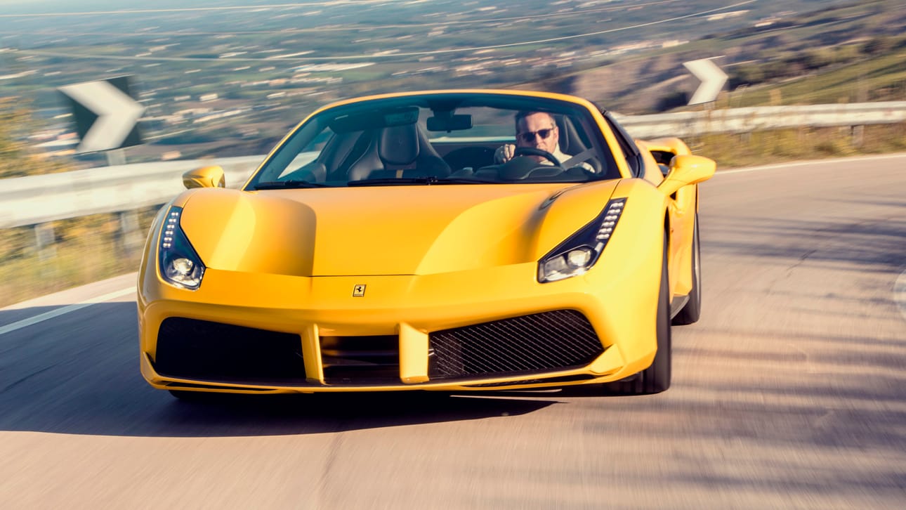 Blasting the Ferrari 488 Spider through Italy | Top Gear