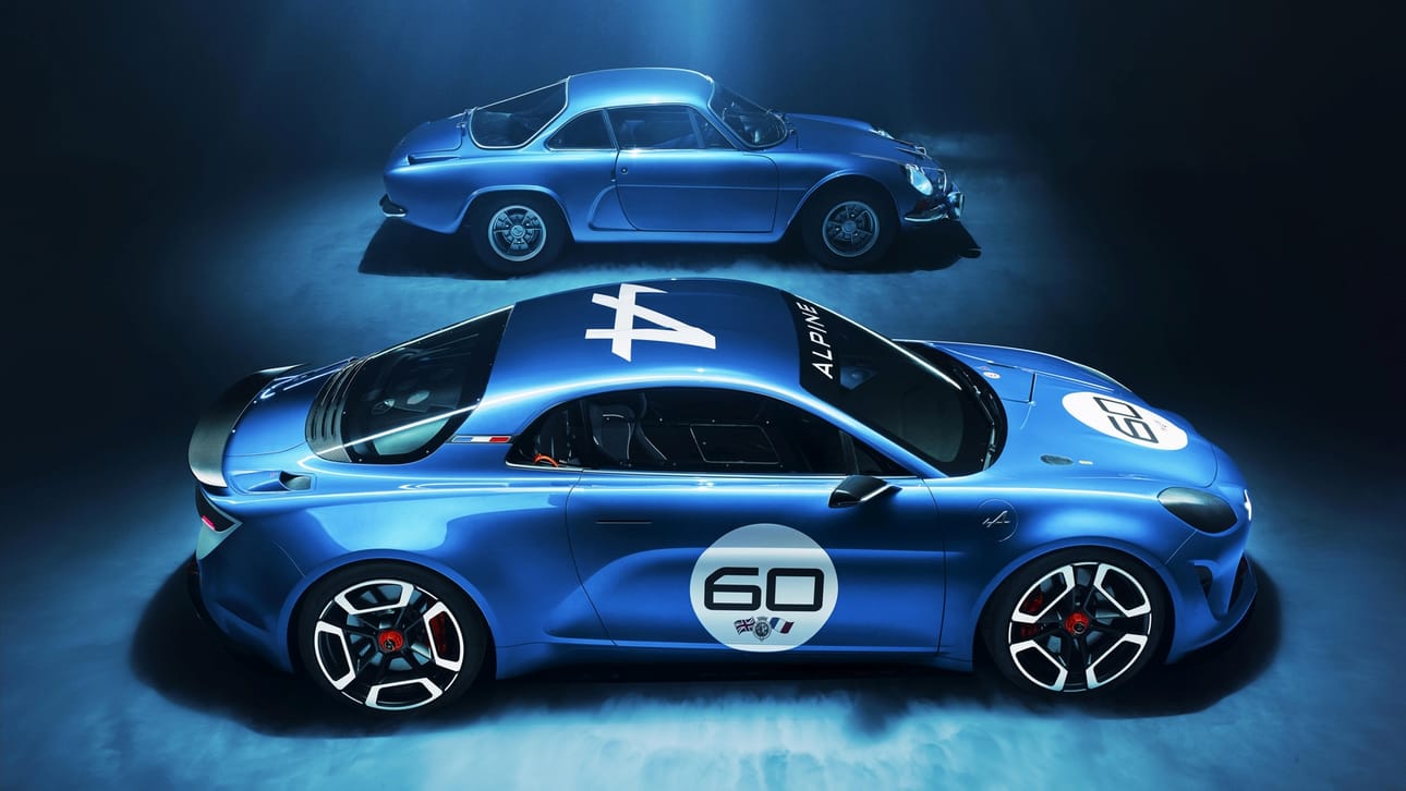 Gallery: new Renault Alpine concept meets its A110 grandfather | Top Gear