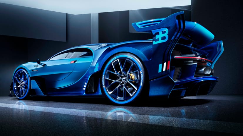 An exclusive audience with the Bugatti Vision GT | Top Gear