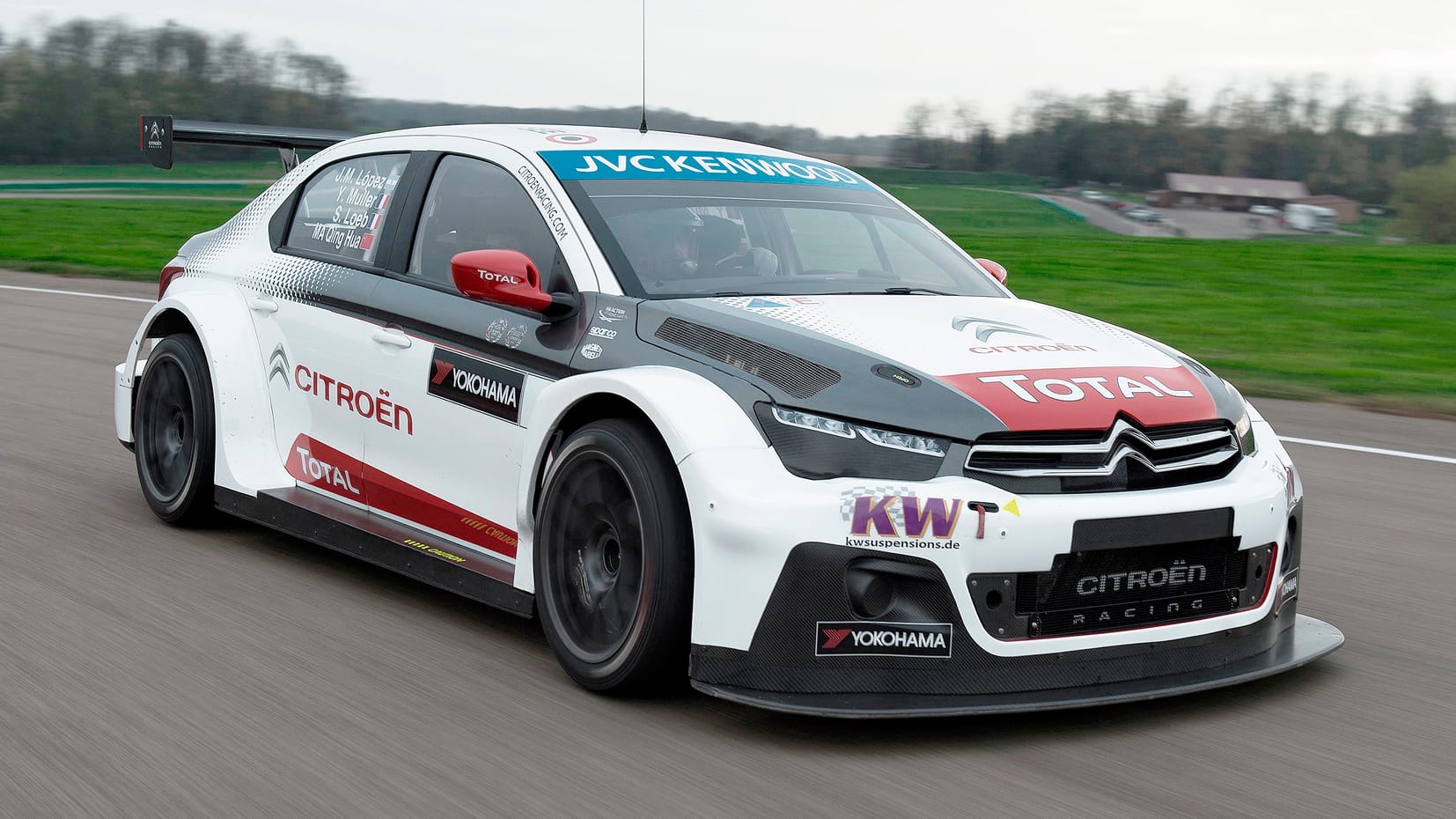 What's it like driving Citroen's all-conquering WTCC racer? | Top Gear