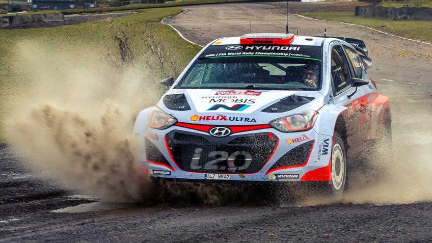 On the road in Hyundai's WRC car | Top Gear