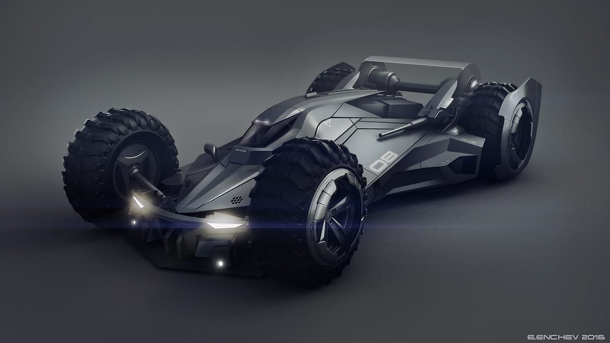 Is this Batmobile render better than the actual Batmobile? | Top Gear