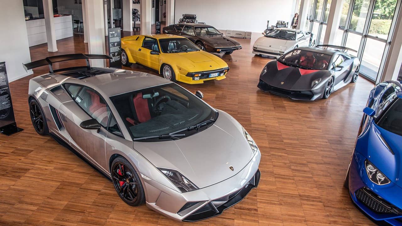 Gallery: Lamborghini’s (not so) secret stash | Top Gear