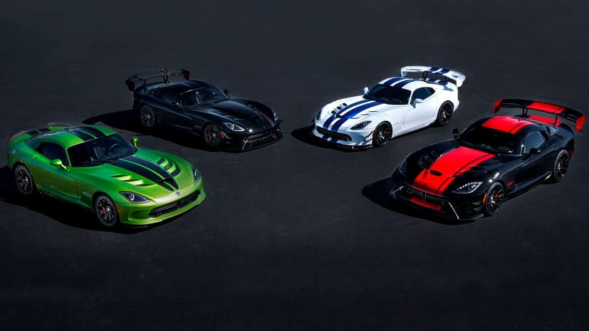 The Dodge Viper is officially dead. Here are the last four | Top Gear