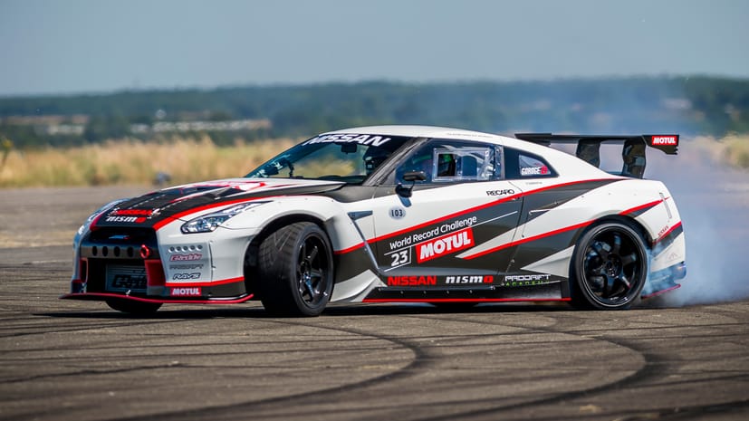 Video: watch the 1400bhp Nissan GT-R drift car go nuts | Top Gear