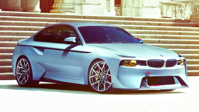 Up close with the BMW 2002 Hommage concept | Top Gear