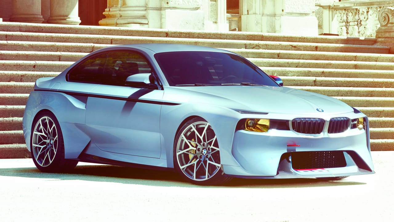 Up close with the BMW 2002 Hommage concept | Top Gear