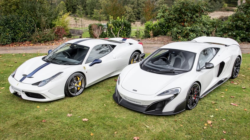 Classified of the week: the £700k supercar twin-pack | Top Gear