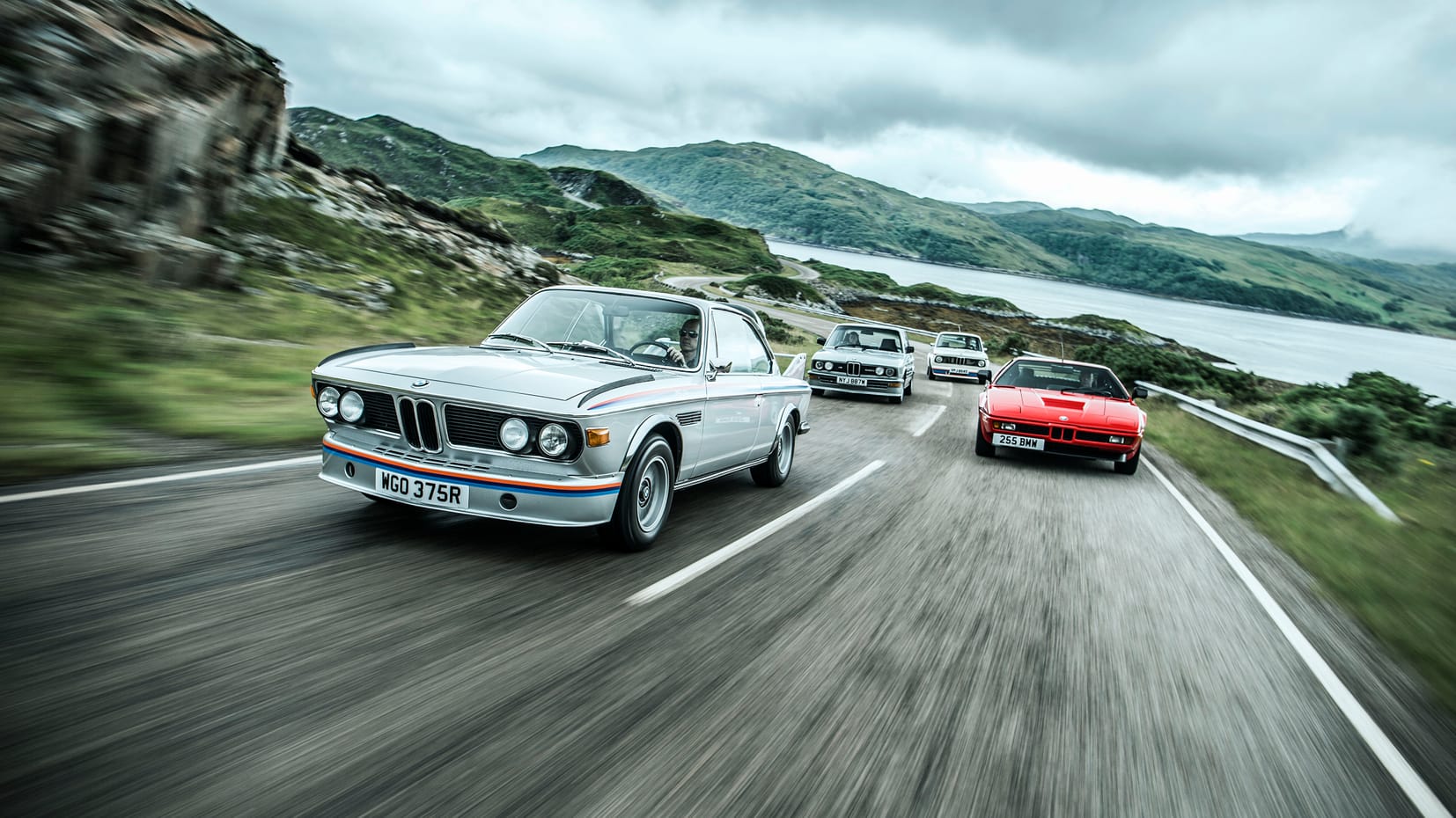 Driving the best ever BMWs: M1, 2002, M535i and CSL | Top Gear