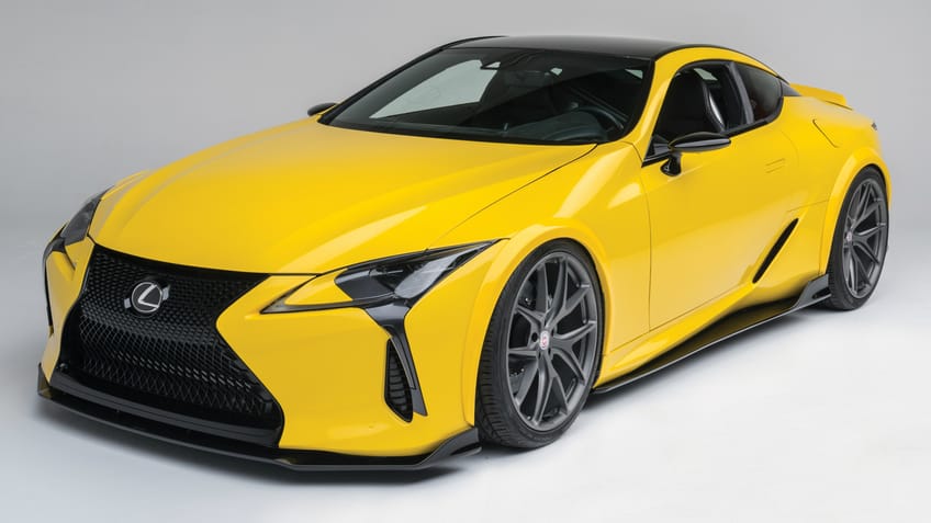 This is apparently the world's first modified Lexus LC500 | Top Gear