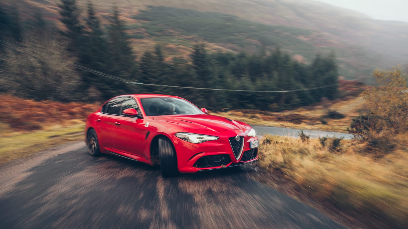The big test: Alfa Romeo Giulia QV takes on the UK | Top Gear