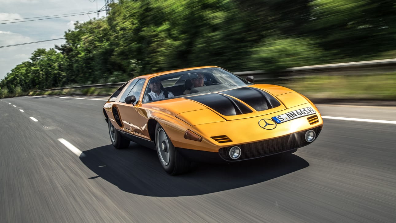 The amazing Mercedes C111 is 50 years old | Top Gear