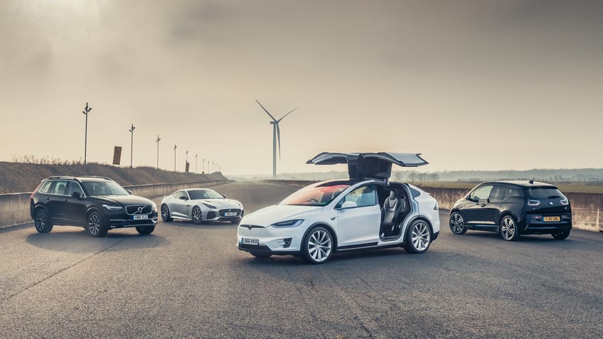 Tesla Model X vs the world | Top Gear