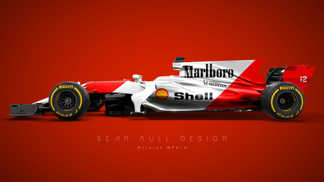 Gallery: modern F1 cars with retro liveries | Top Gear