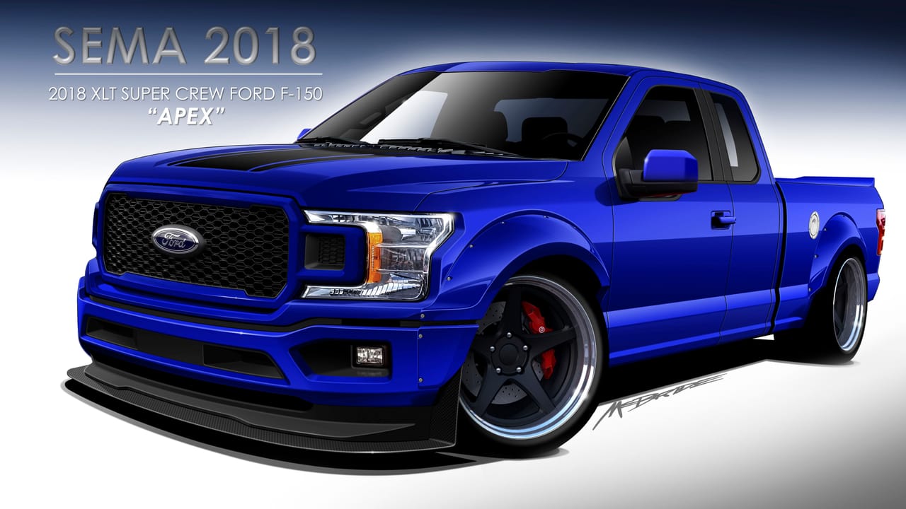 These modified Ford pick-ups are coming to SEMA | Top Gear