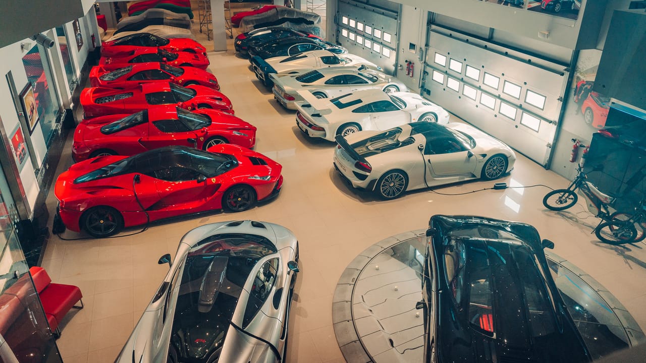Is this the greatest supercar collection in the world? | Top Gear