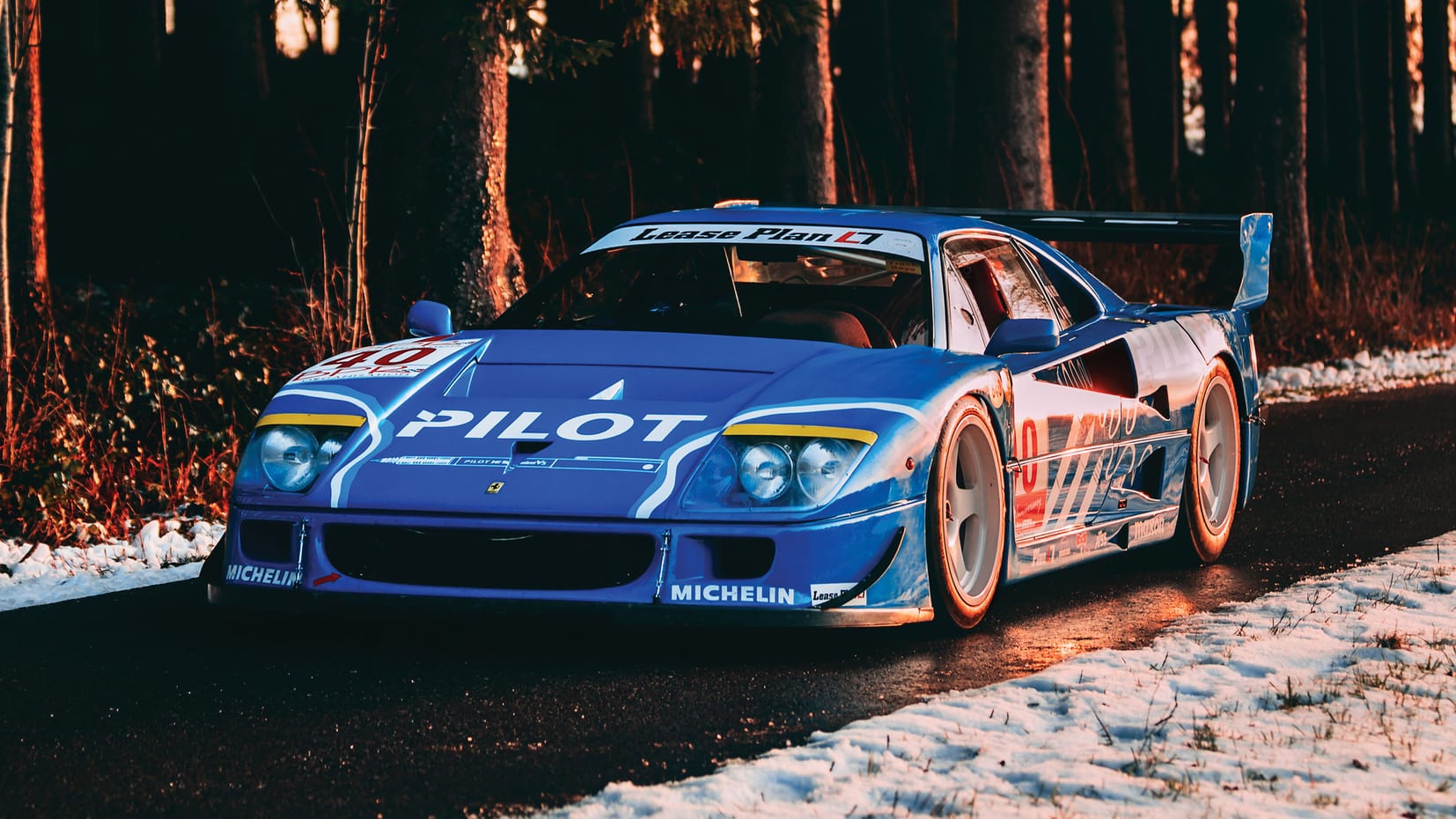 Stare at this blue Ferrari F40 LM that just sold for £4.2m | Top Gear