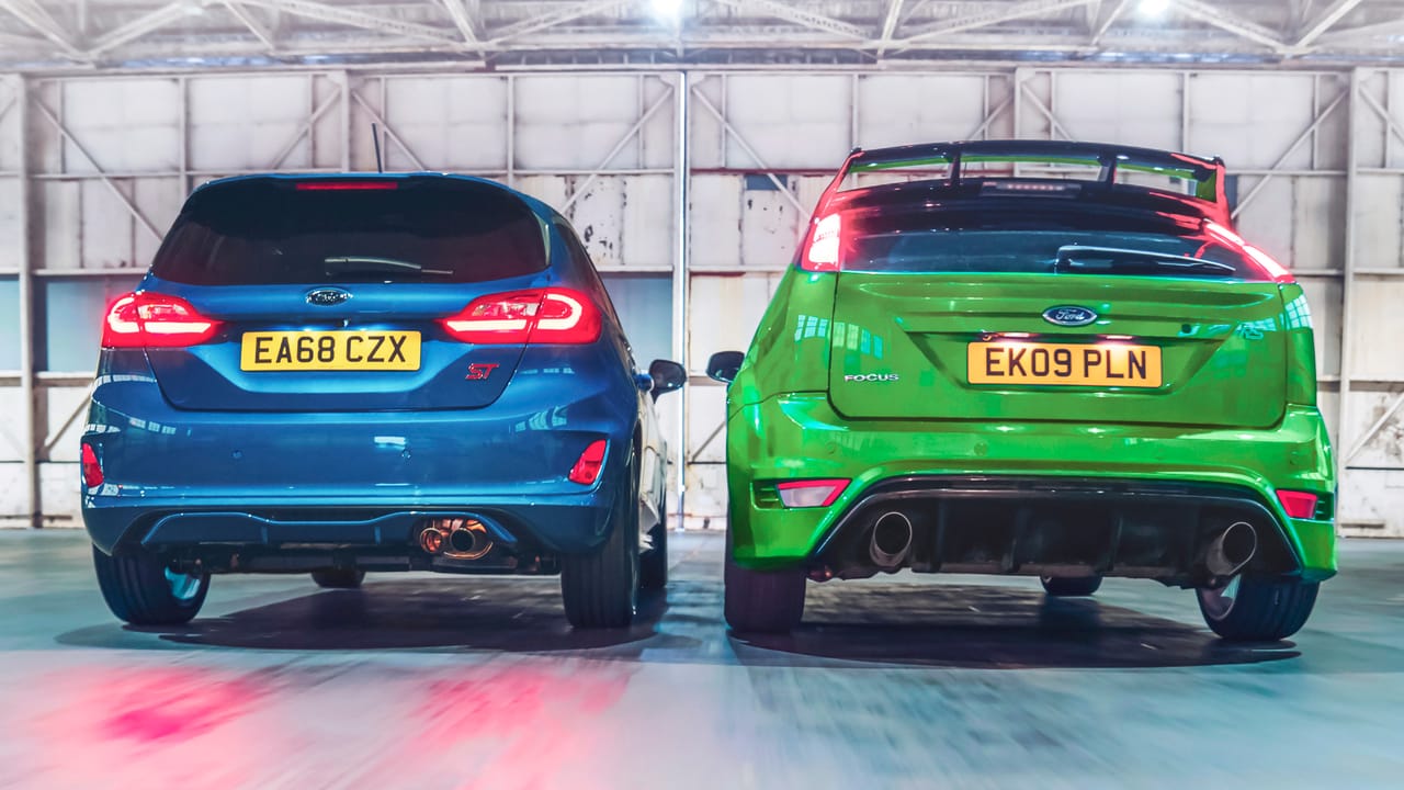 New vs Used: Fiesta ST vs Focus RS | Top Gear